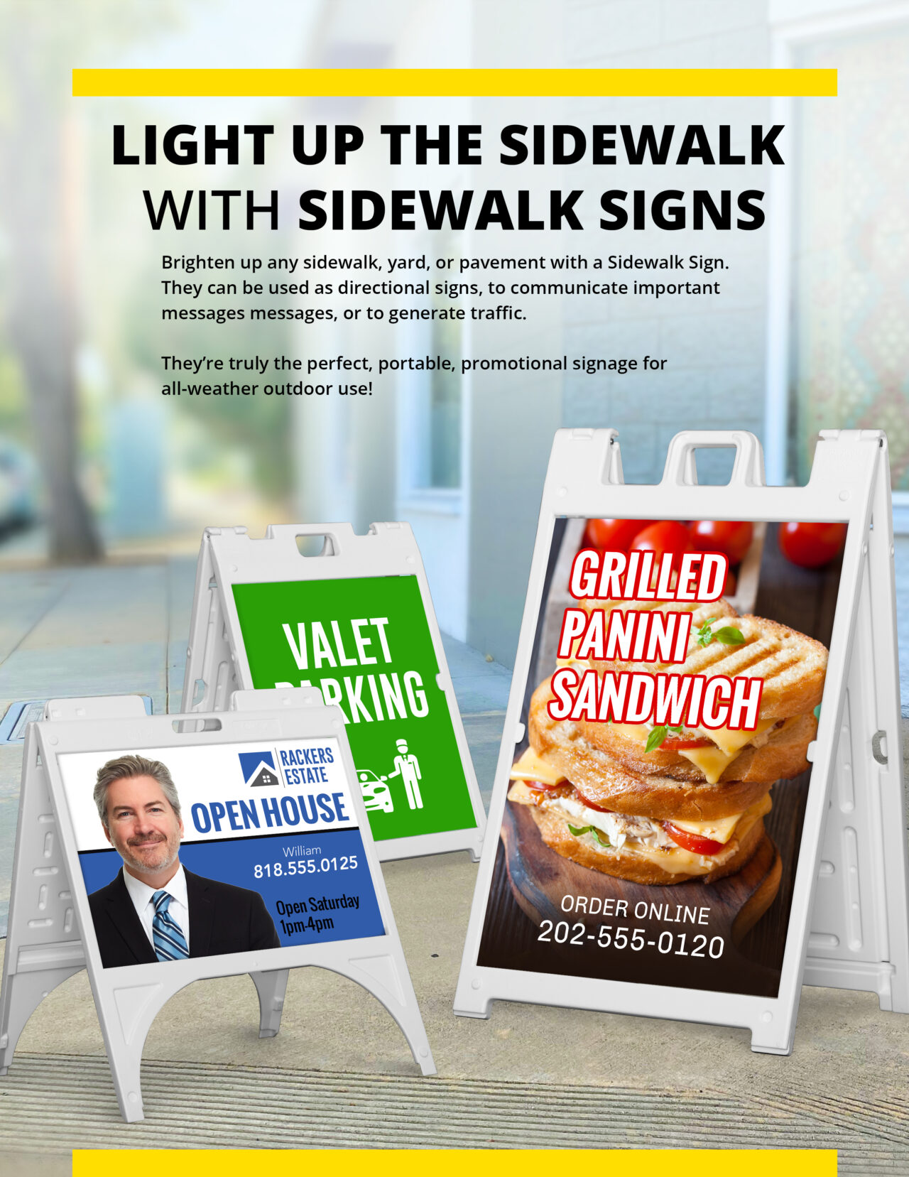Sidewalk Signs | Arizona Sales and Marketing